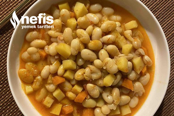 Zeytinyağlı Sebzeli Badalan Fasulye - Hdabla