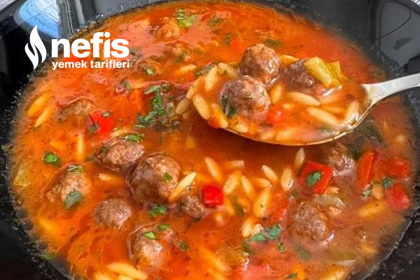 Köfteli Şehriye Çorbası - Hdabla